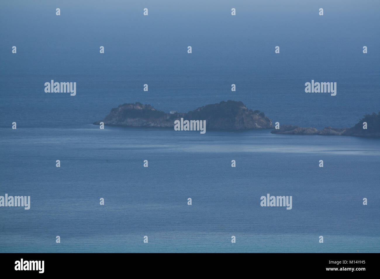 wild beaches on the island Stock Photo - Alamy