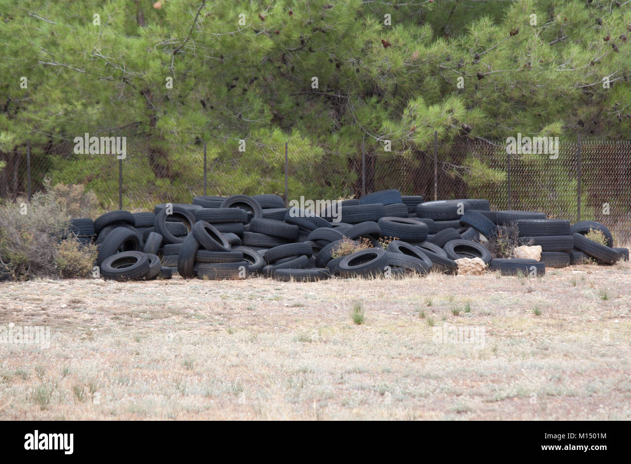 Waste tires hi-res stock photography and images - Alamy