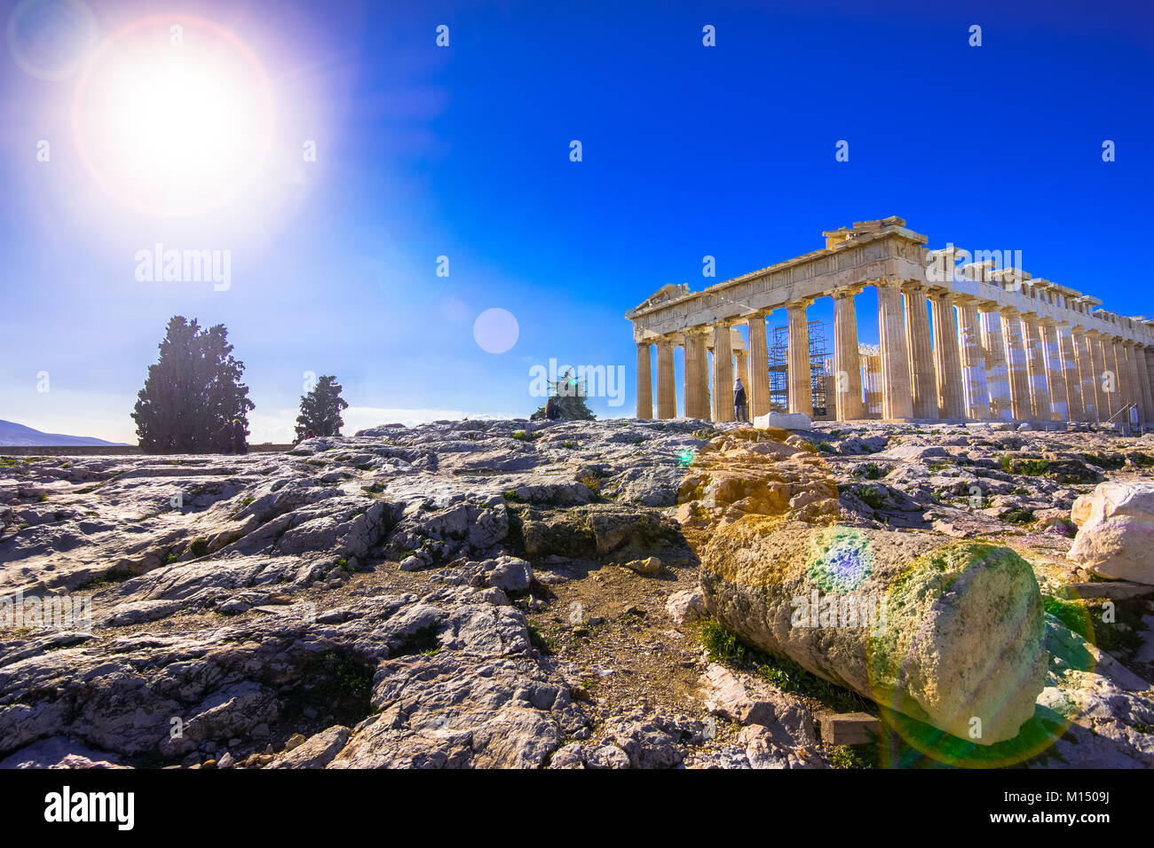 Doric column parthenon hi-res stock photography and images - Alamy
