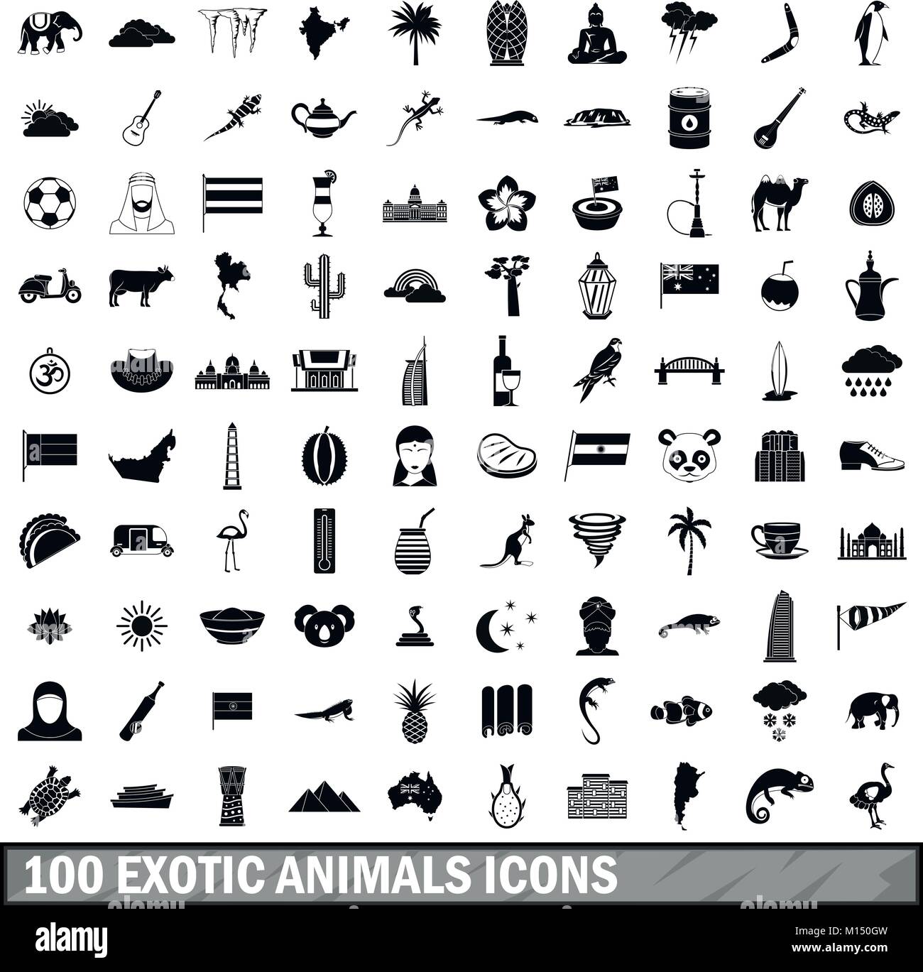 Animals of argentina Stock Vector Images - Alamy