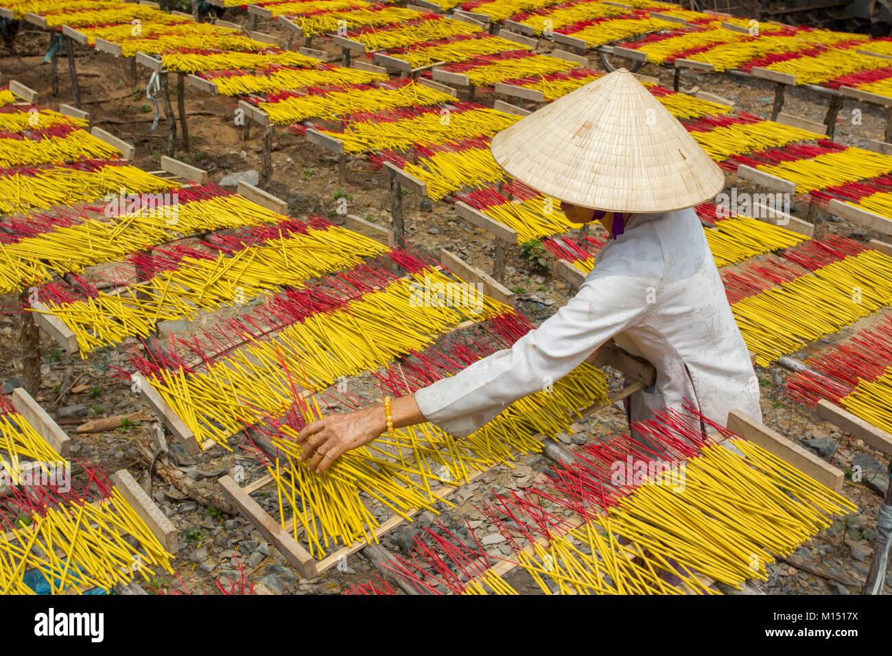 Incense sticks drying hi-res stock photography and images - Alamy