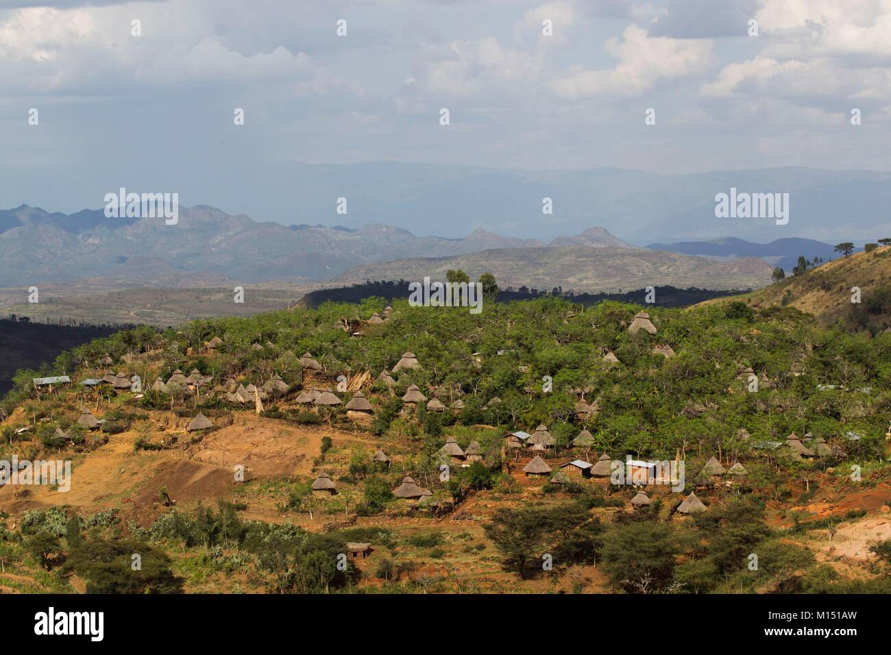 Ethiopia, Lower Omo Valley listed as World Heritage by UNESCO, Konso ...