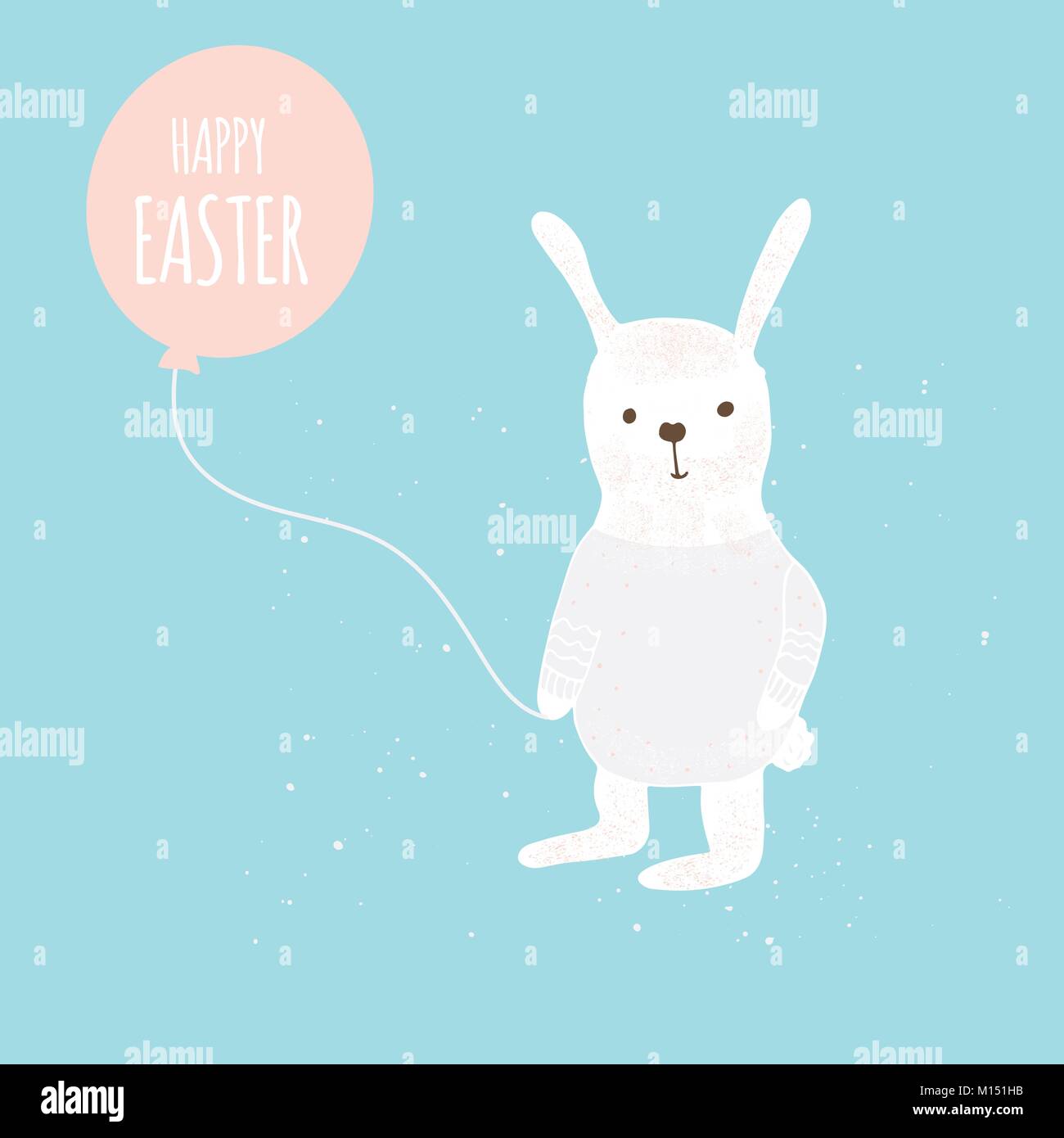 Easter banny Stock Vector Images - Alamy