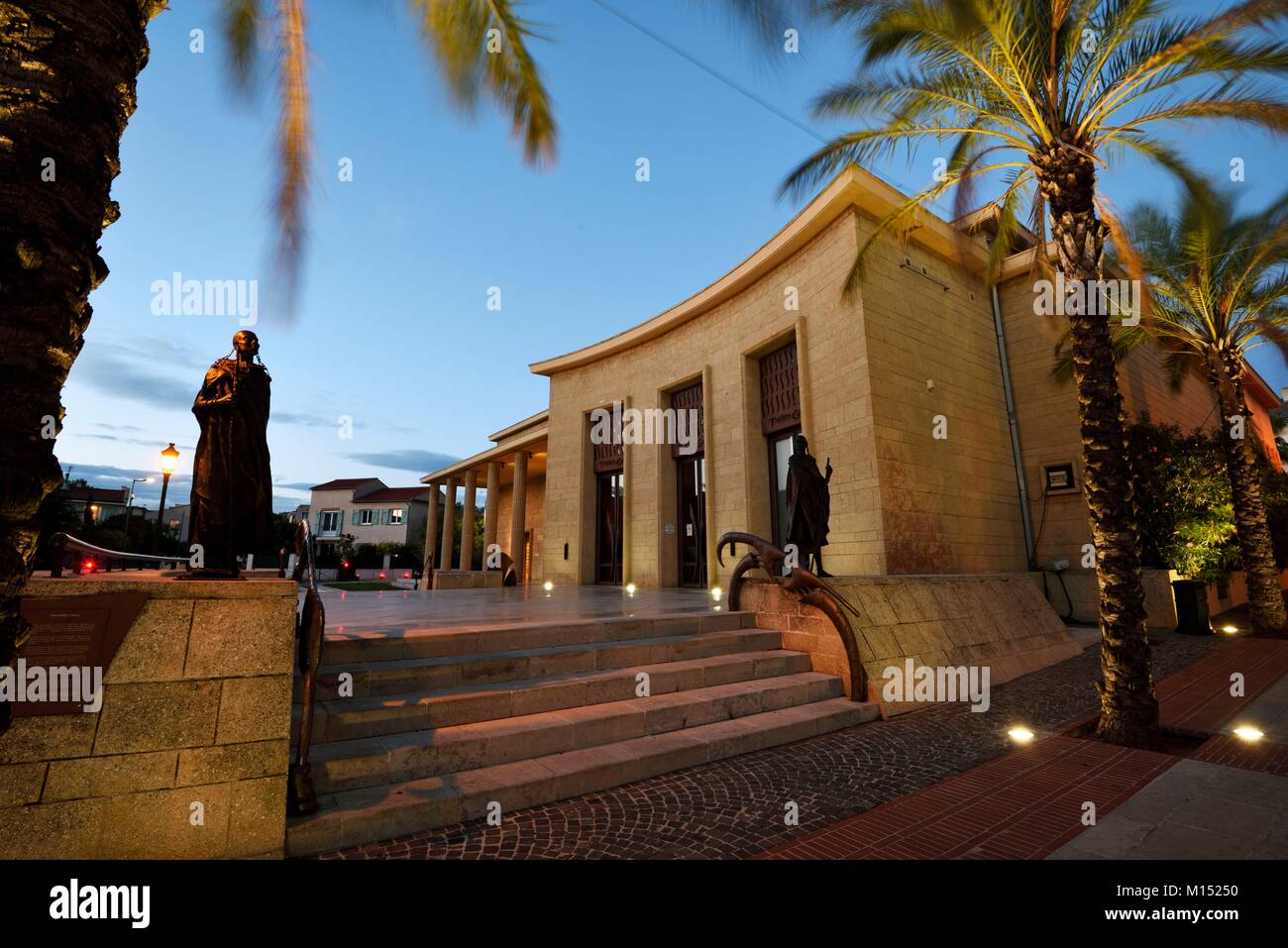 France, Var, Sanary sur Mer, Avenue Raoul Henry, The Galli theater ...