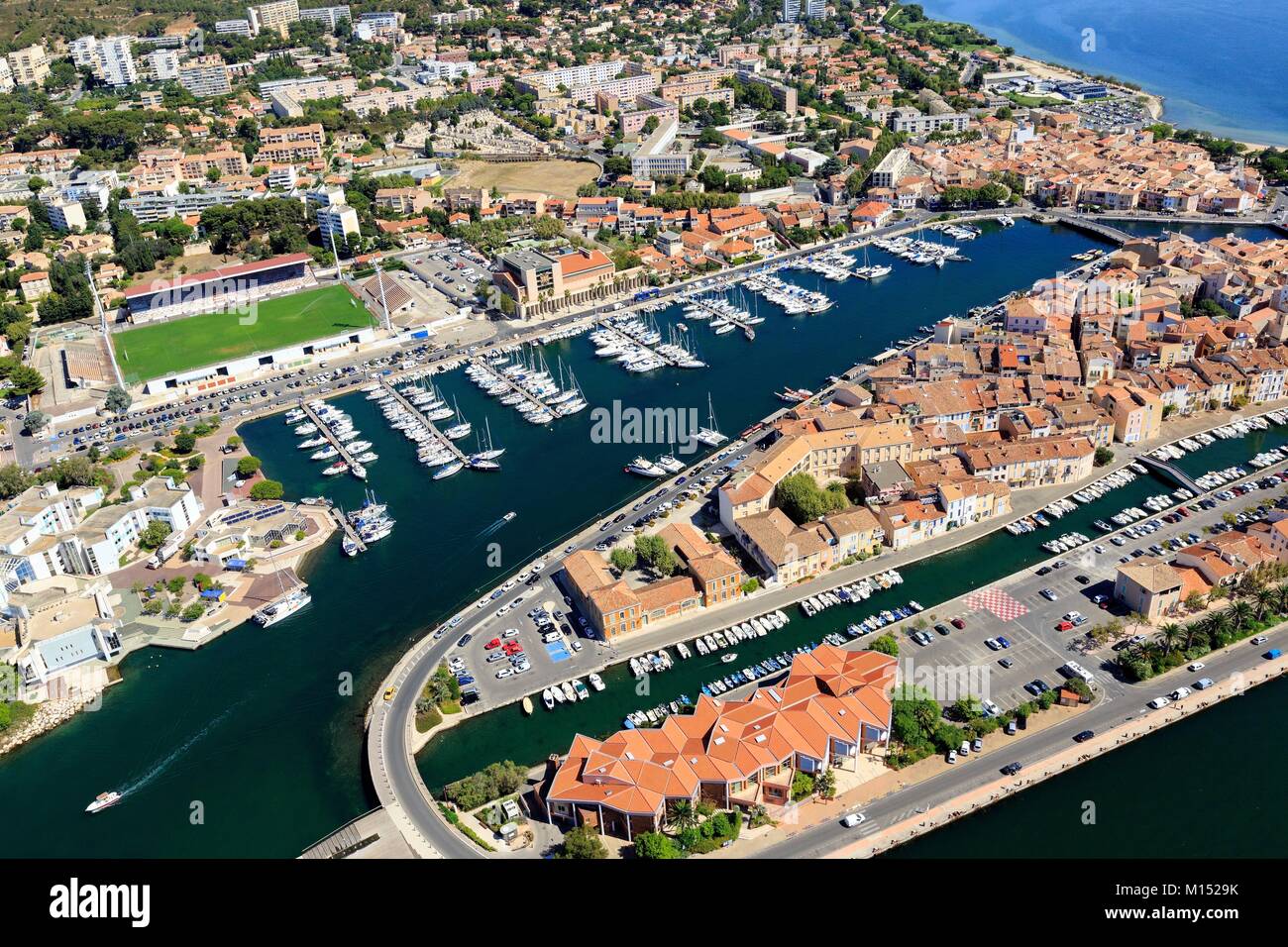 Martigues aerial view hi-res stock photography and images - Alamy