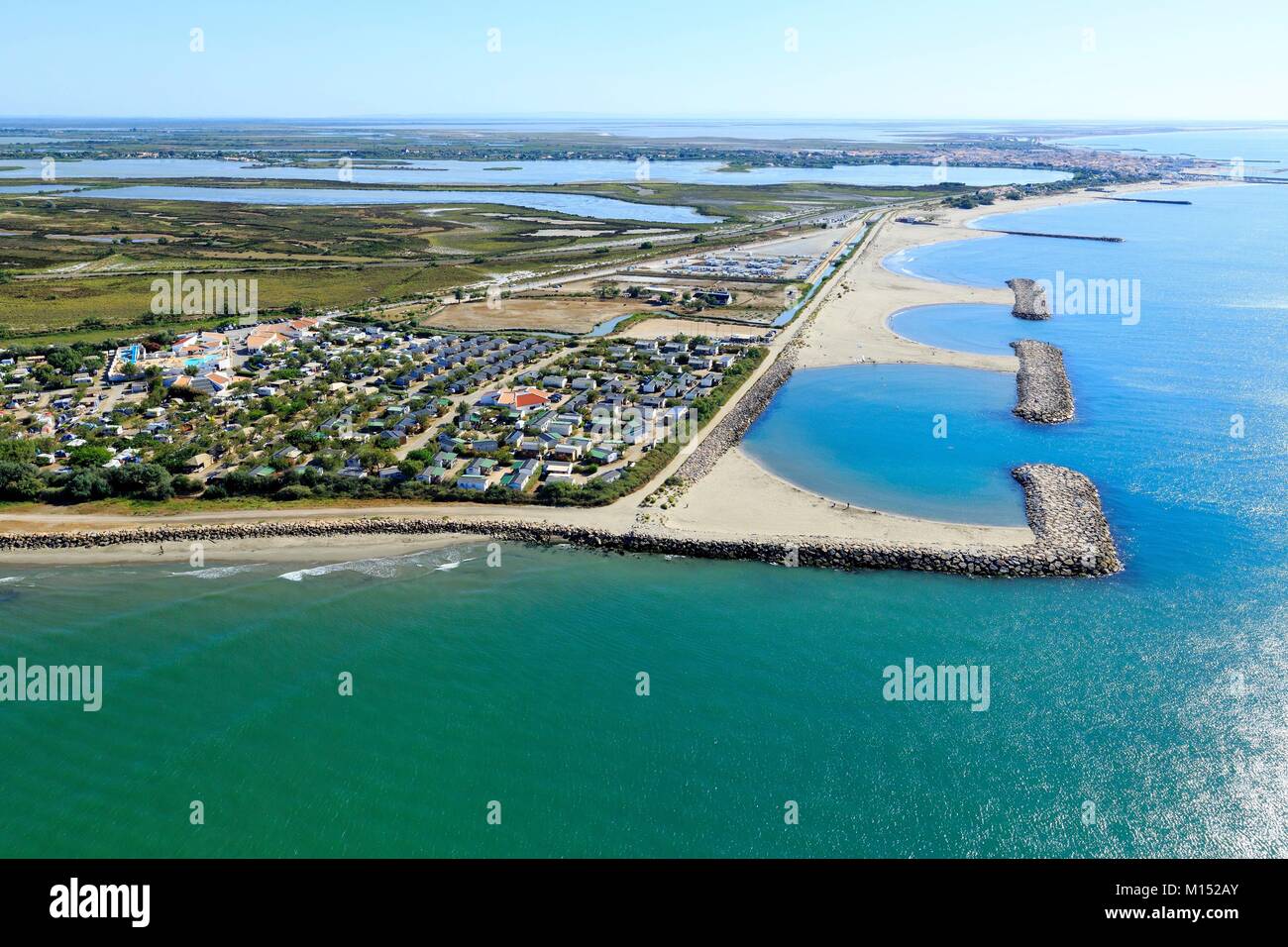 France, Bouches du Rhone, Camargue regional nature park, Les Saintes ...