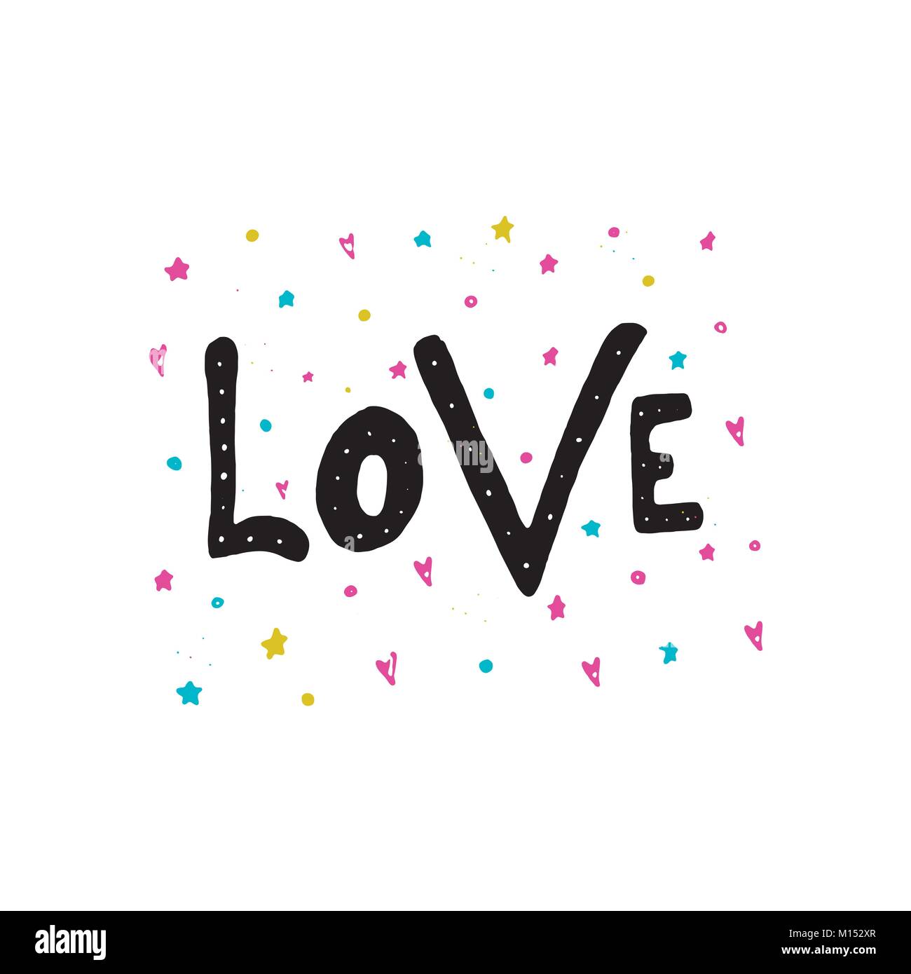 Love Calligraphy High Resolution Stock Photography and Images - Alamy