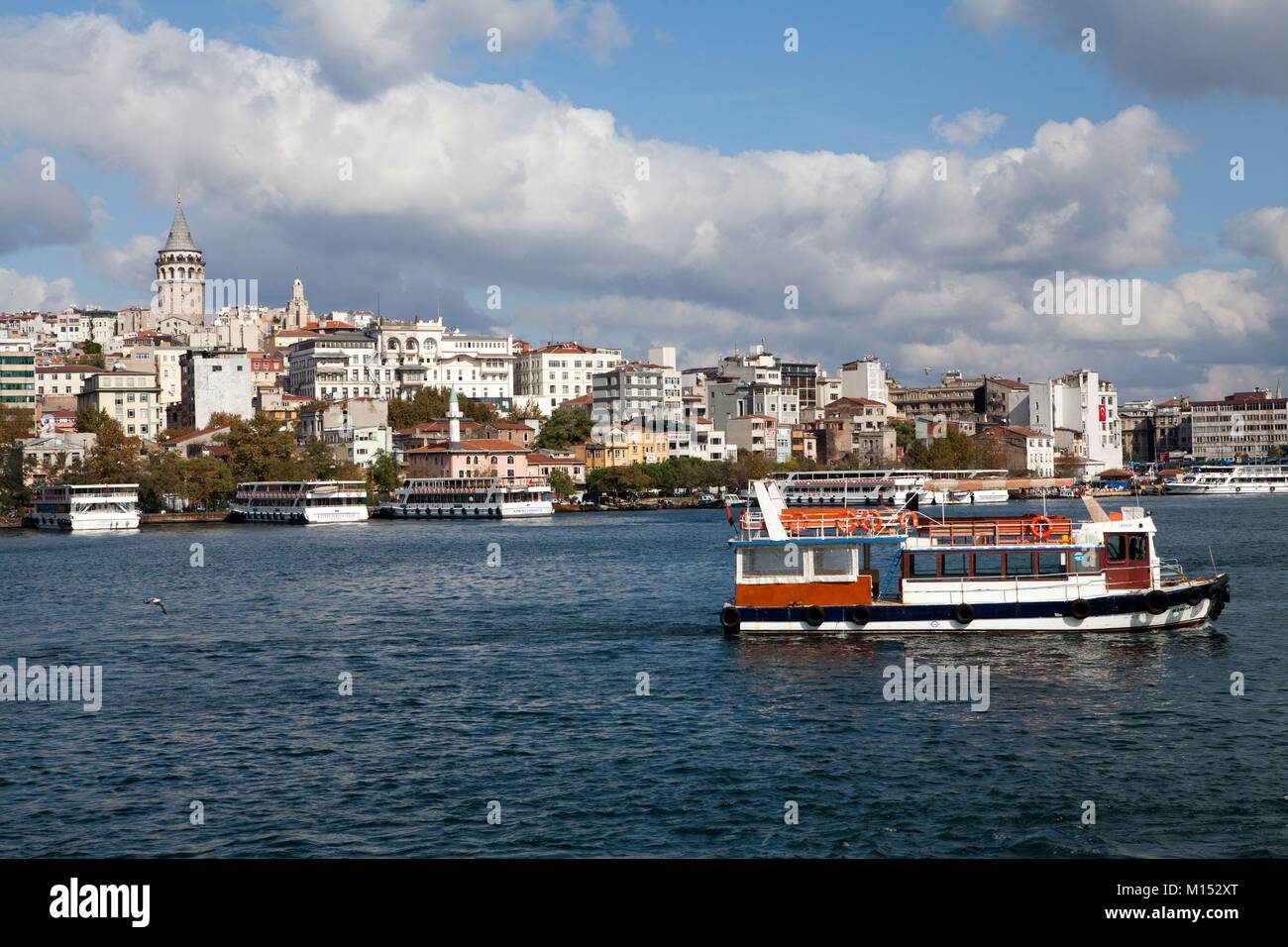Turkey, Istanbul, Beyoglu, Taksim district and new neighborhoods Stock ...