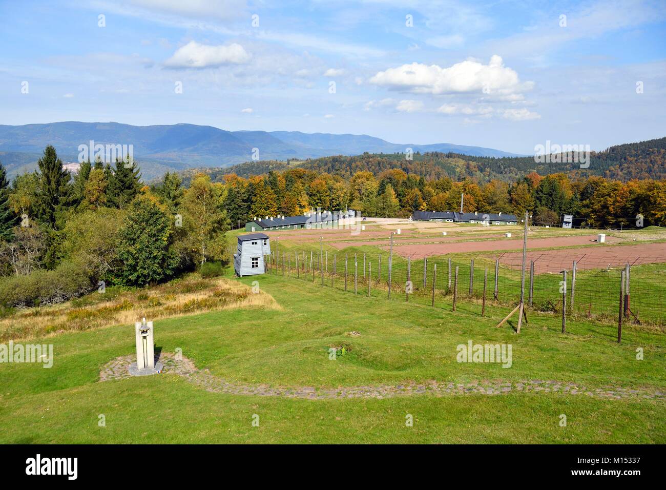 France, Bas Rhin, Natzwiller, Le Struthof former Nazi Concentration ...