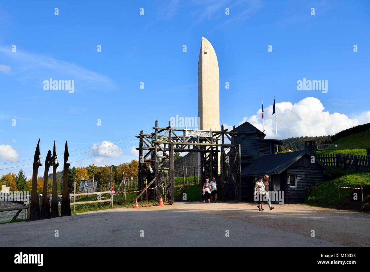 France, Bas Rhin, Natzwiller, Le Struthof former Nazi Concentration ...