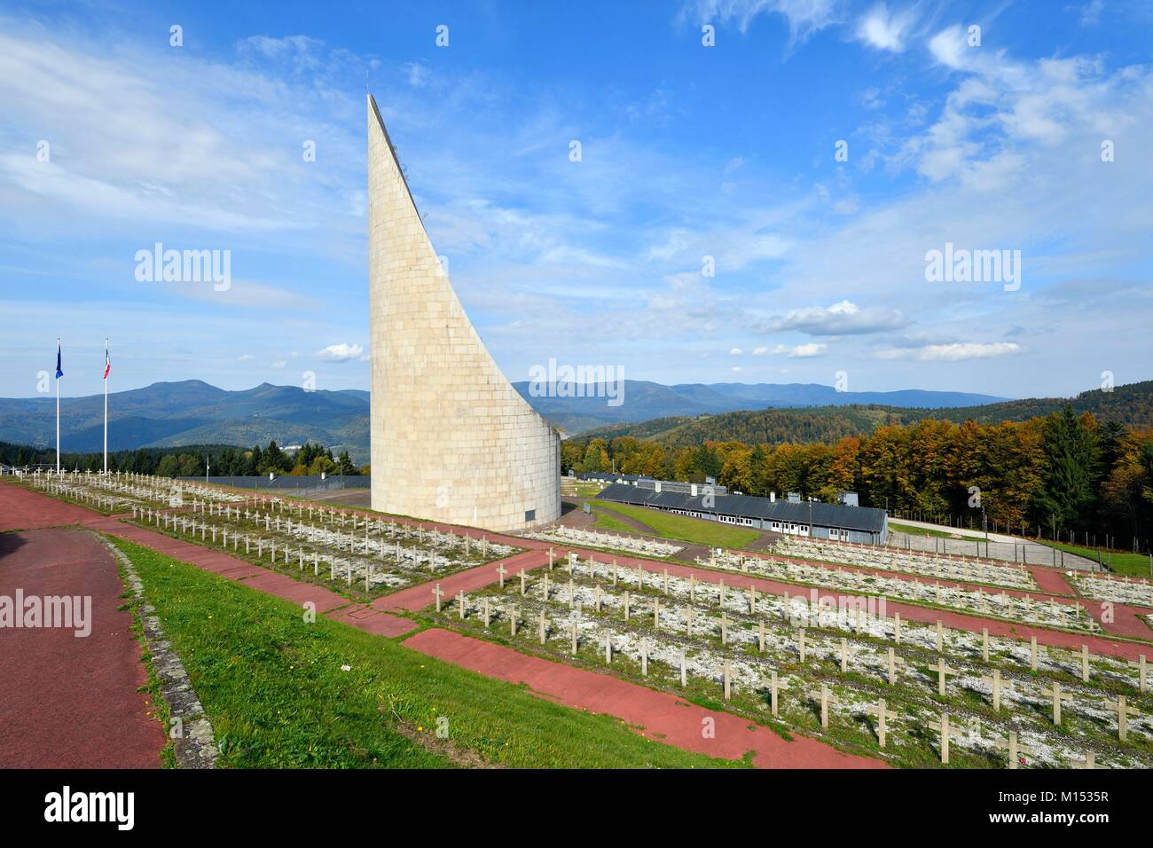 France, Bas Rhin, Natzwiller, Le Struthof former Nazi Concentration ...