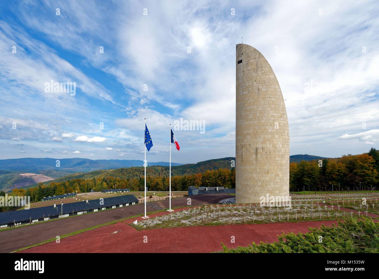 France, Bas Rhin, Natzwiller, Le Struthof former Nazi Concentration ...