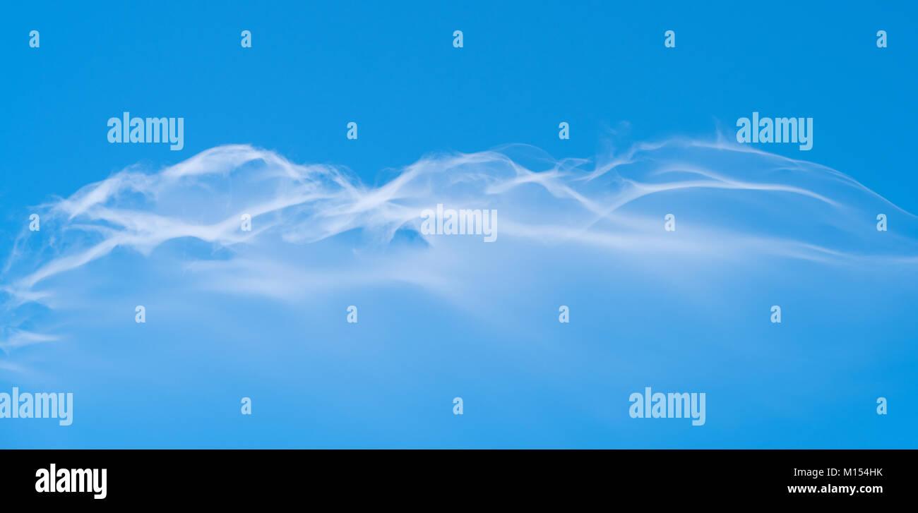 The cirrus uncinus subform of cirrus clouds Stock Photo - Alamy