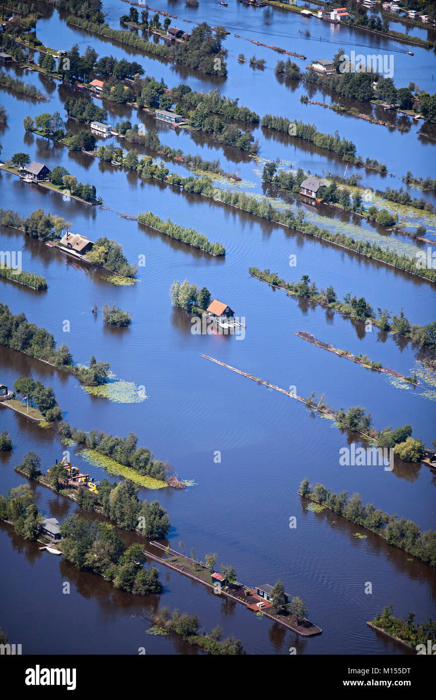 The Netherlands, Breukelen, Dugged out land in marsh. Now serving ...