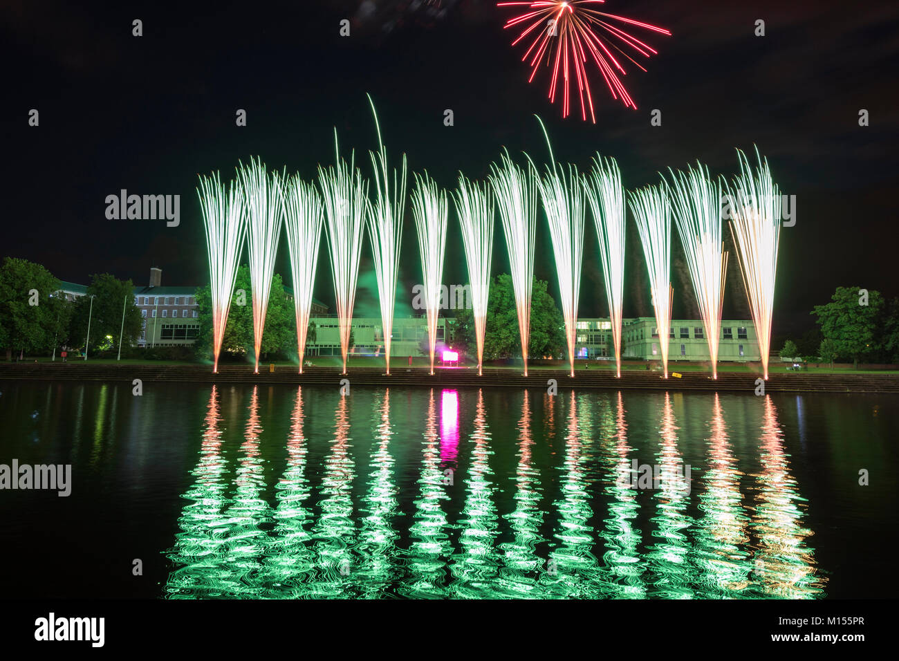 Spectacular Fireworks Display Stock Photo - Alamy