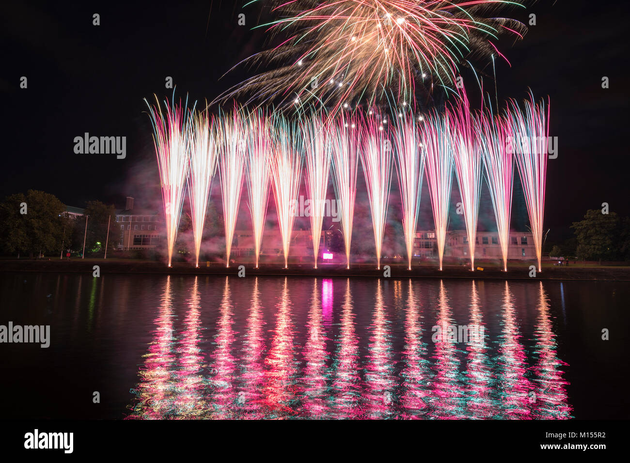 Spectacular Fireworks Display Stock Photo - Alamy