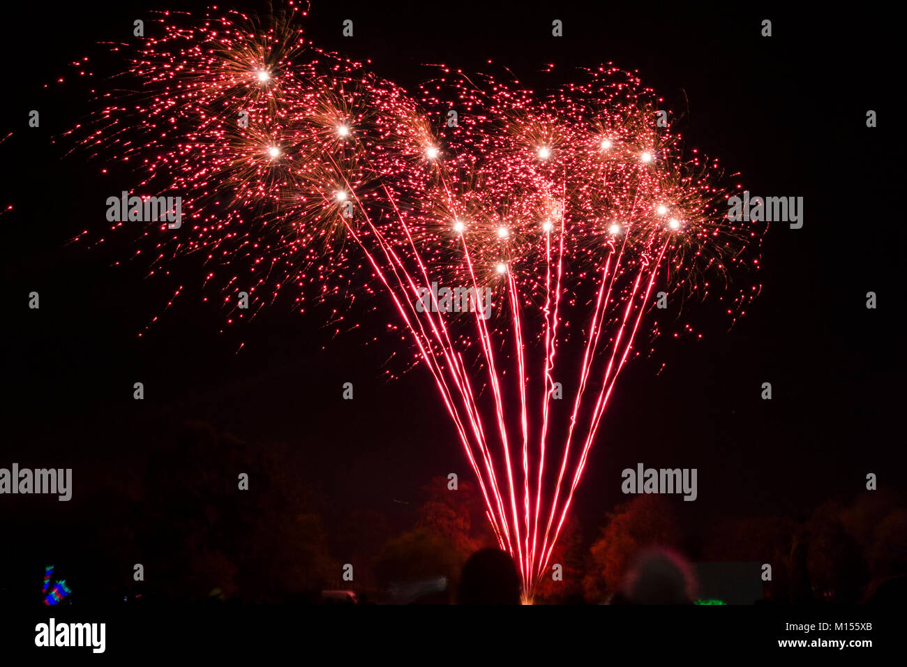 Spectacular Fireworks Display Stock Photo - Alamy