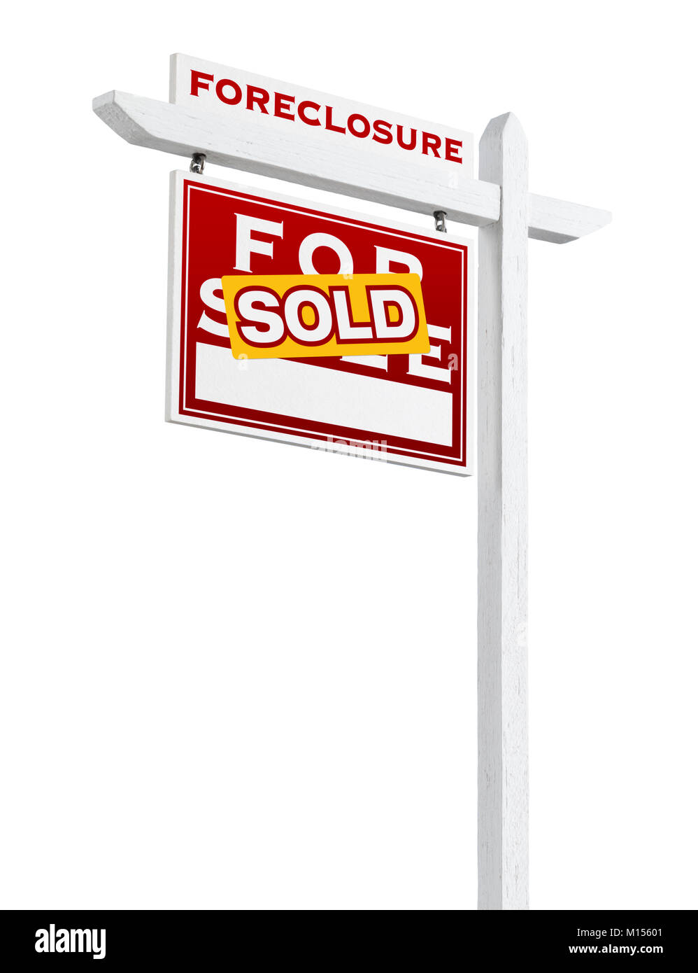 Foreclosed sign Cut Out Stock Images & Pictures - Alamy