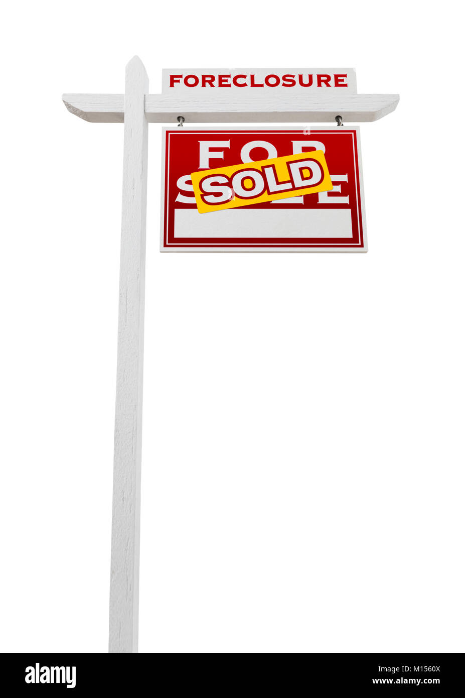 Foreclosed sign Cut Out Stock Images & Pictures - Alamy