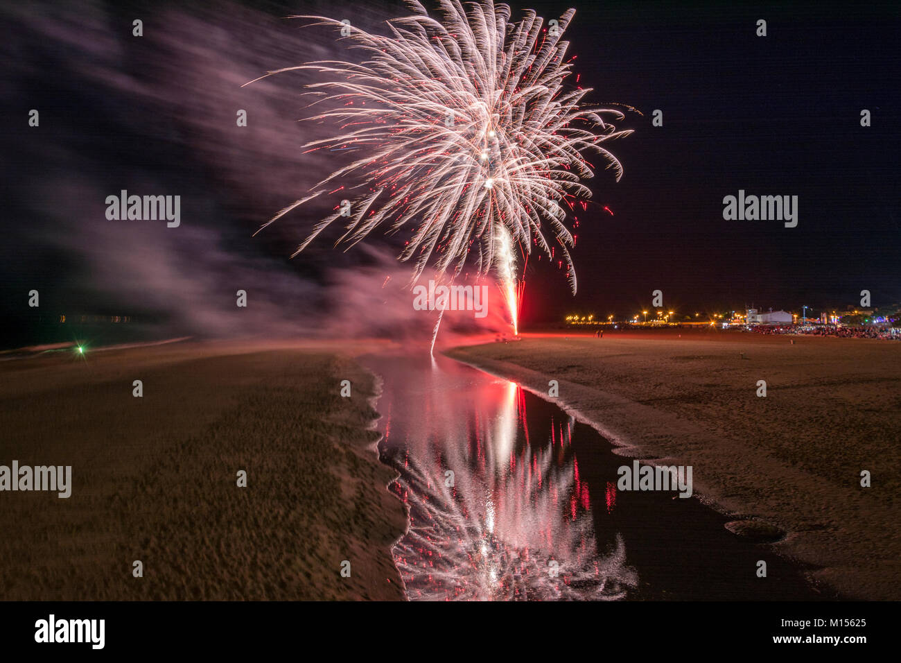 Spectacular Fireworks Display Stock Photo - Alamy