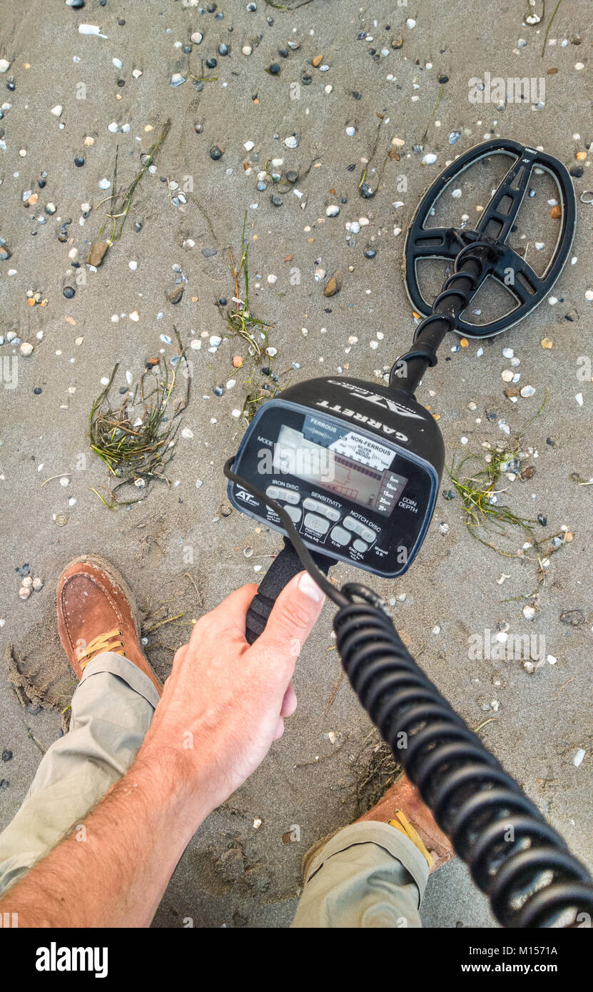 Garrett Metal Detector High Resolution Stock Photography and Images - Alamy