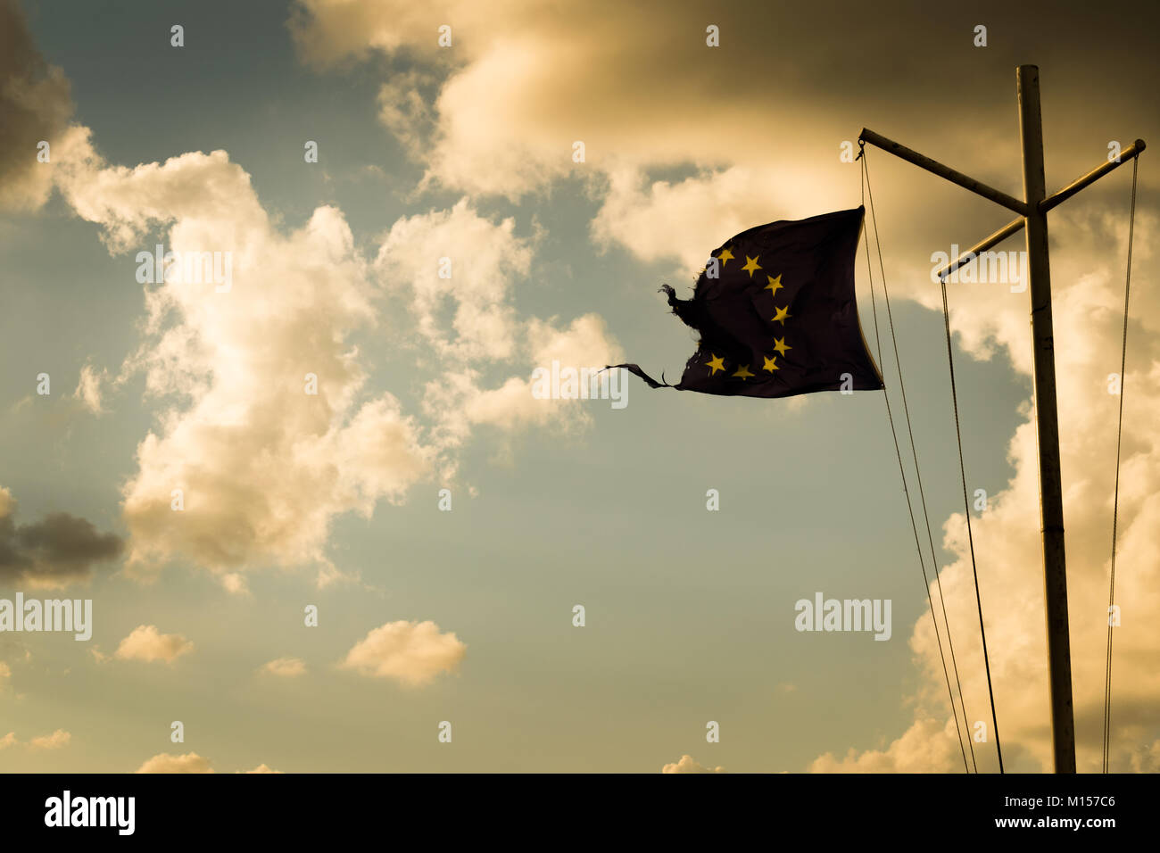 Ripped flag hi-res stock photography and images - Alamy