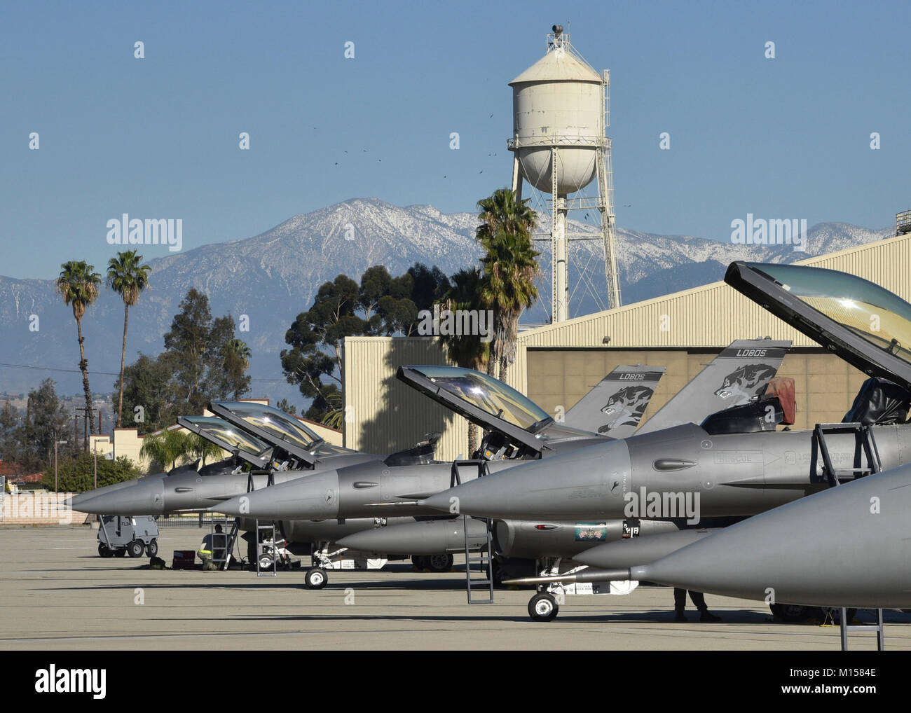 MARCH ARB, CA - The 114th Fighter Wing deployed more than 90 Airmen and ...