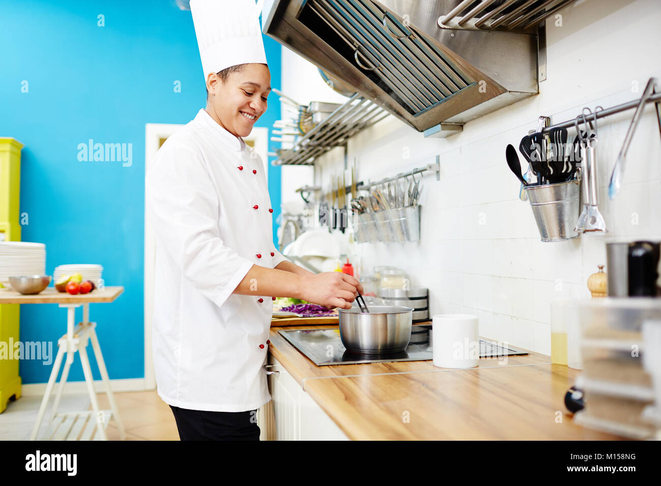 Professional food preparation hi-res stock photography and images - Alamy