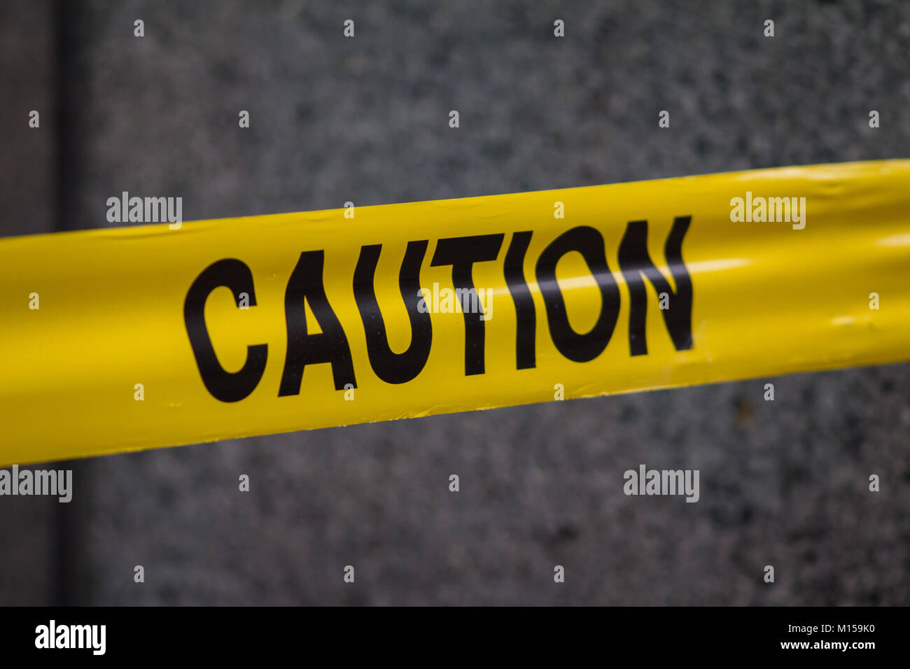 Yellow Police Tape High Resolution Stock Photography and Images - Alamy