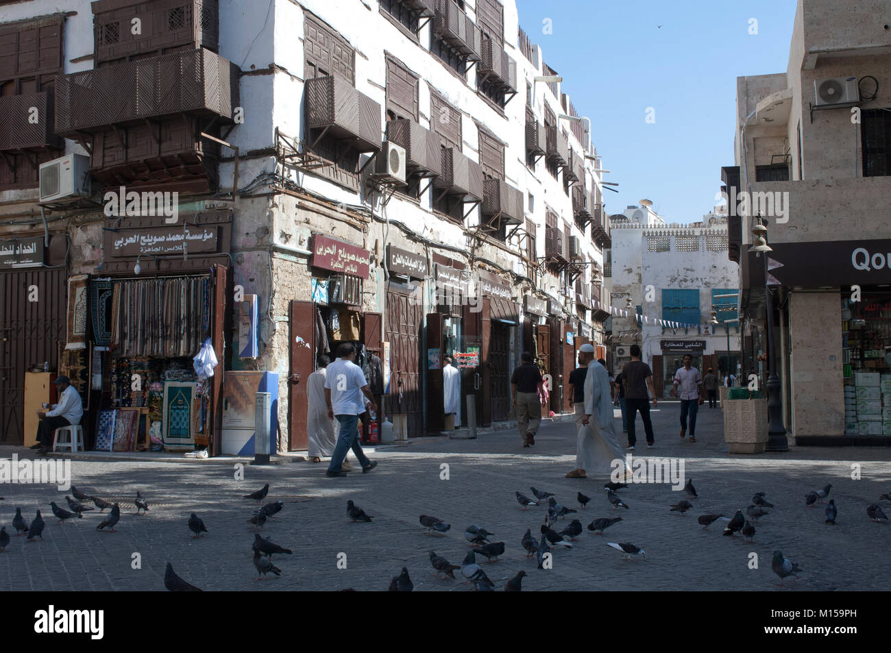 Old Jeddah (Balad) The old market in Jeddah. pre-Islam era, Saudi ...
