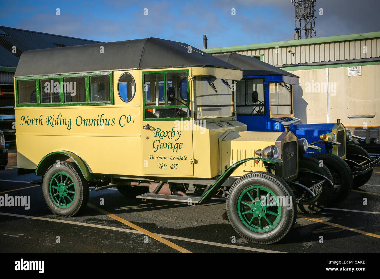 Old fashioned vans hi-res stock photography and images - Alamy