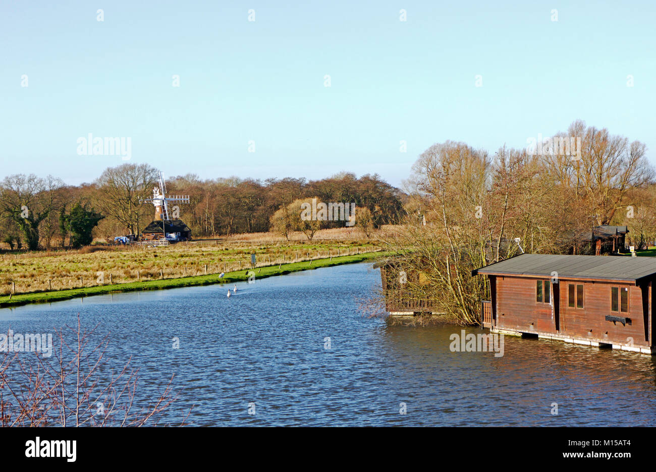 Upstream wayford bridge hi-res stock photography and images - Alamy