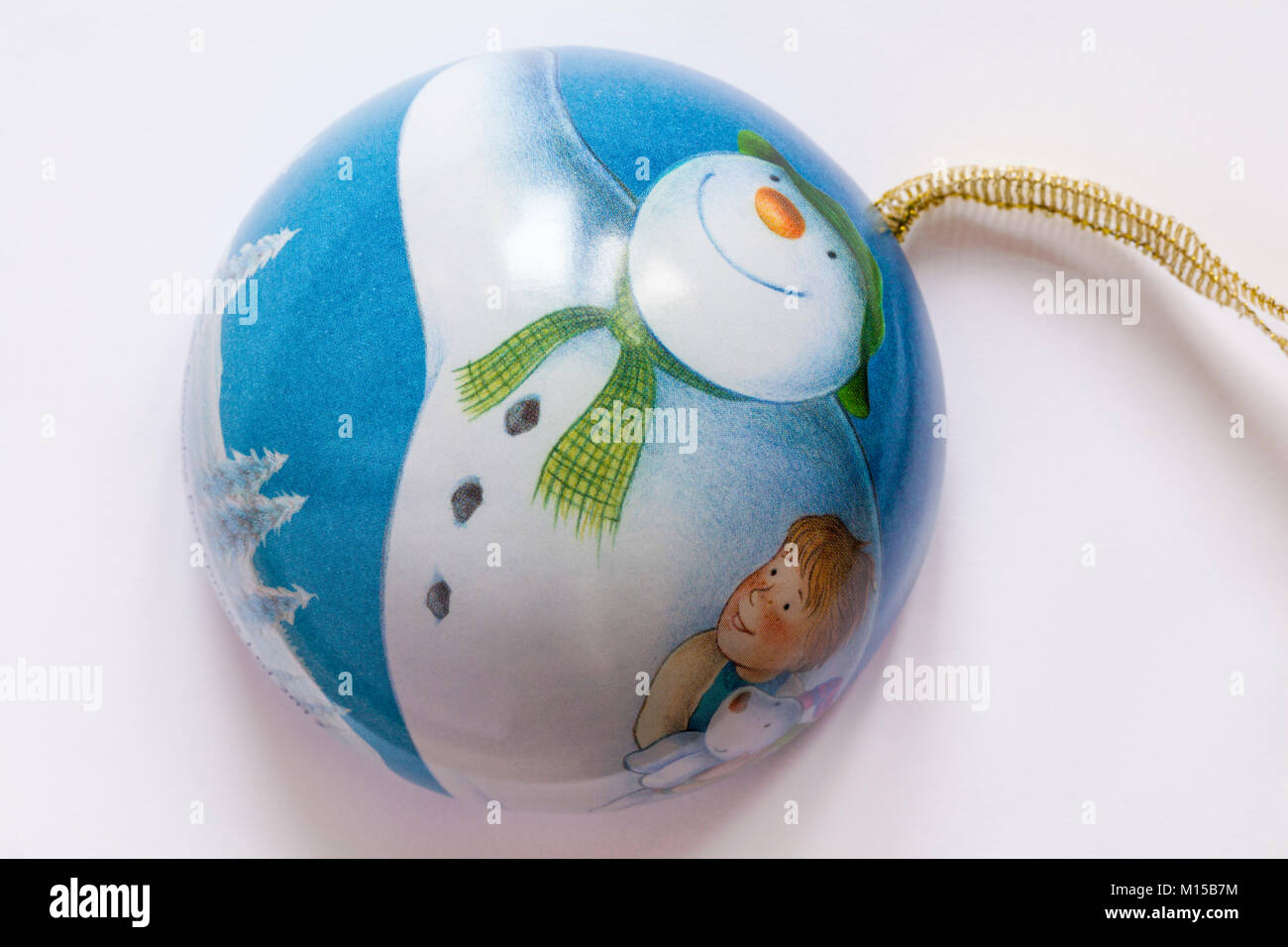 The Snowman and the snowdog tree decoration with orange flavour jelly ...