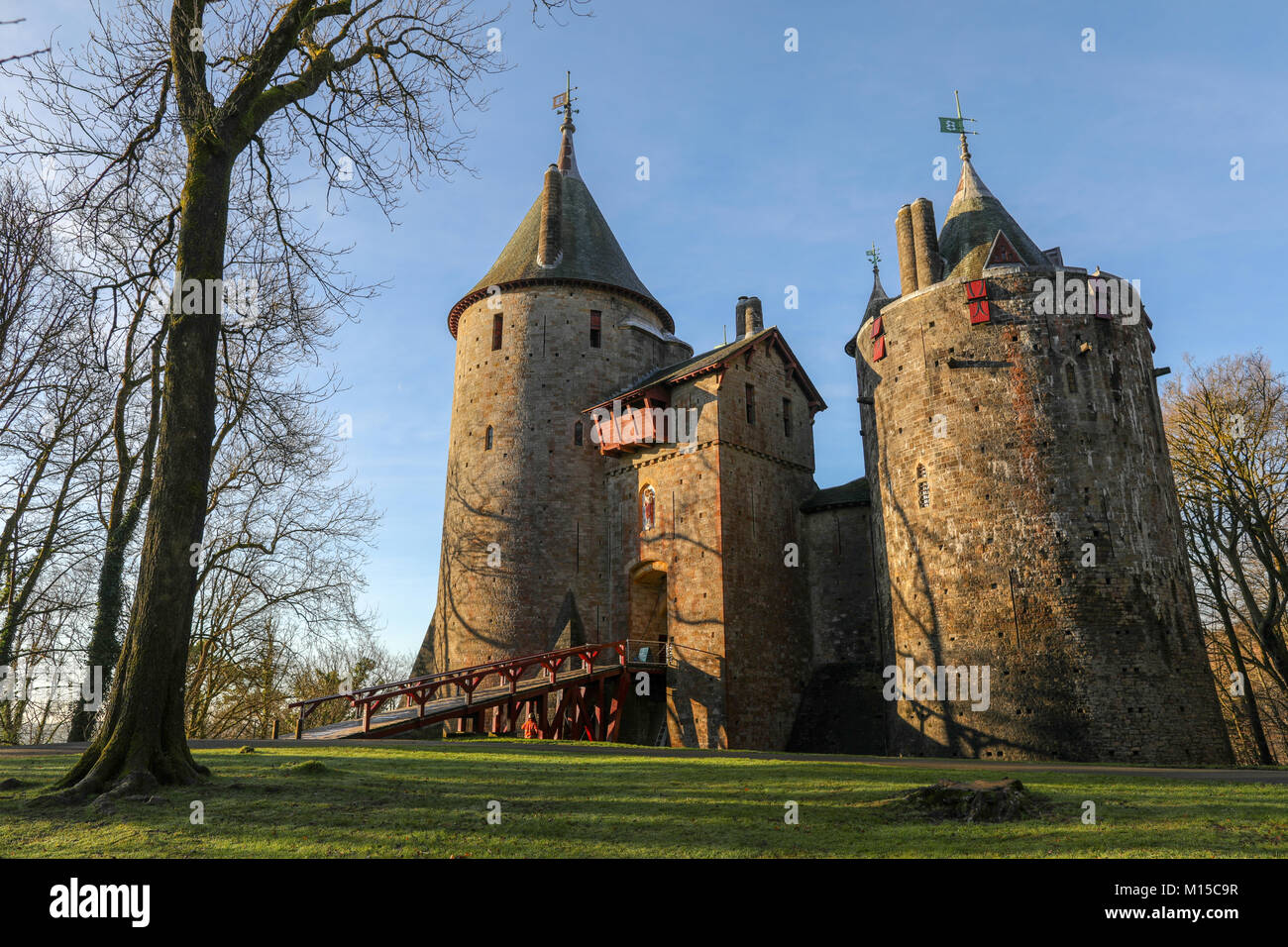 Castell Coch (Welsh for Red Castle) is a 19th-century Gothic Revival ...