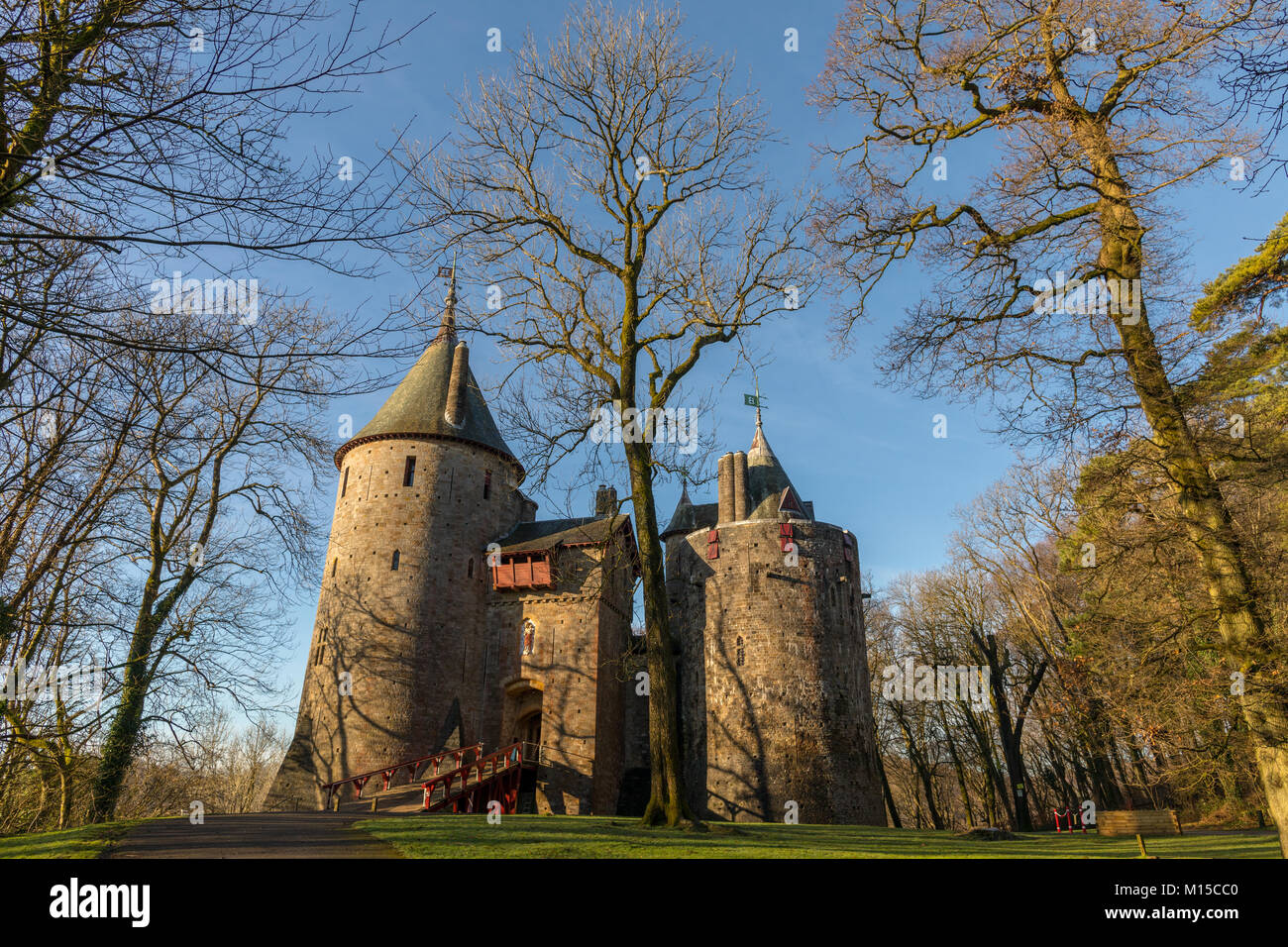 Castell Coch (Welsh for Red Castle) is a 19th-century Gothic Revival ...
