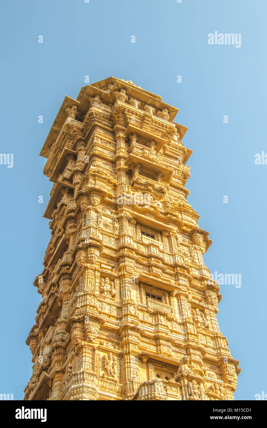 The Vijaya Stambha is an imposing victory monument located within ...