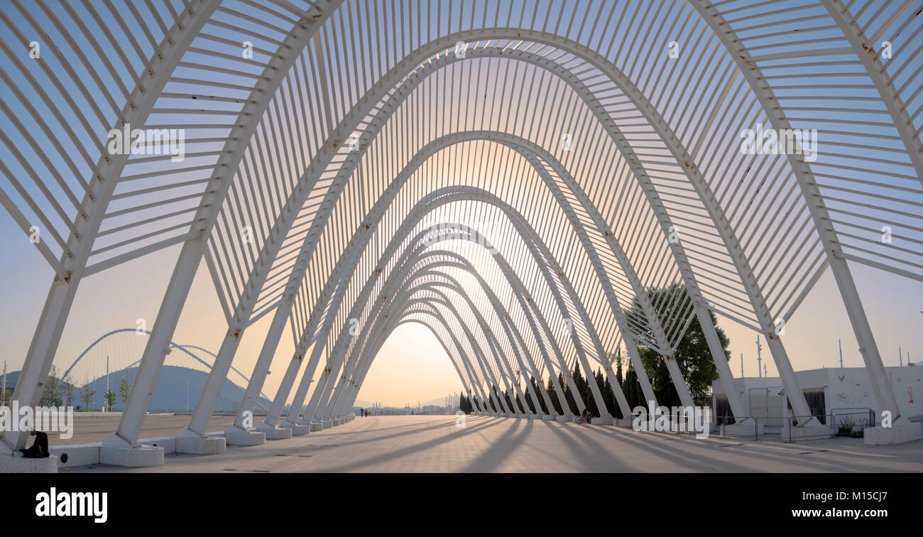 Olympic stadium, athens calatrava hi-res stock photography and images ...