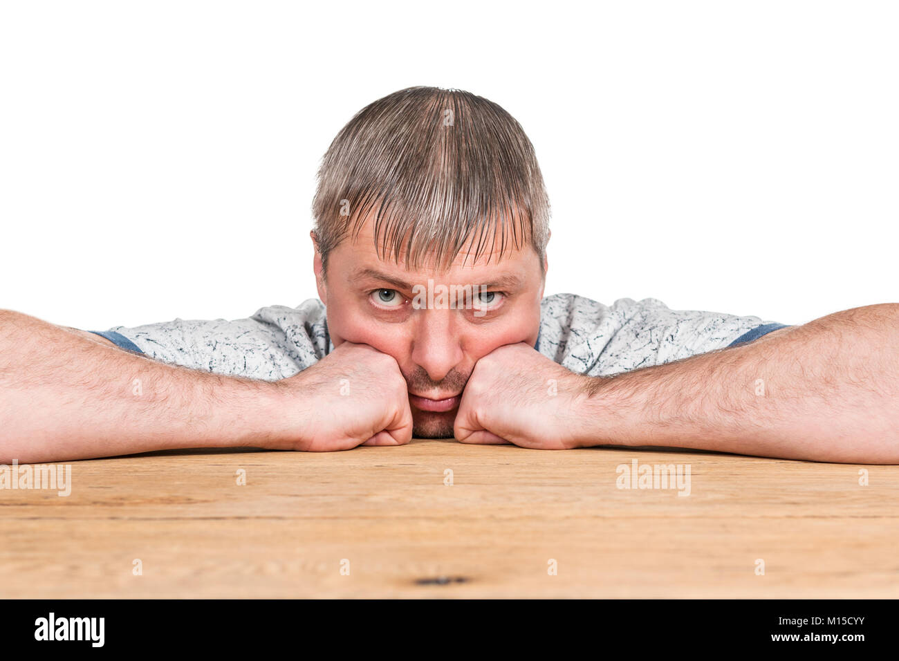 Serious closeup hi-res stock photography and images - Alamy