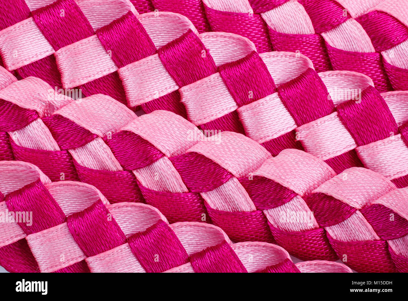 intertwined red fabric texture Stock Photo - Alamy