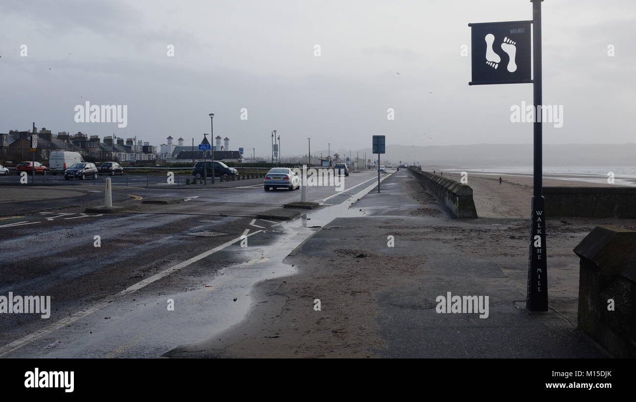 Ayr, Scotland Sea Front in Winter Stock Photo - Alamy