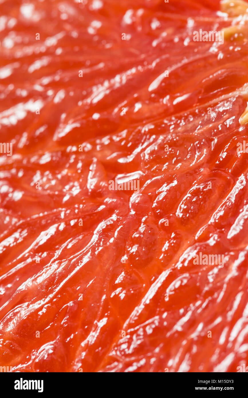 Raw Organic Ruby Red Grapefruits Ready to Eat Stock Photo - Alamy