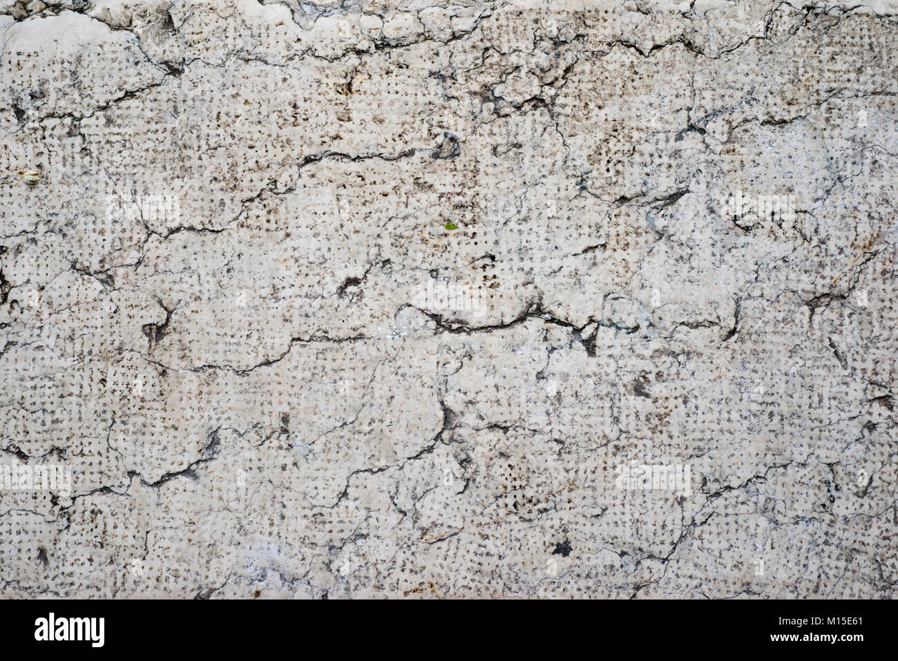 weathered marble texture of ancient pavement in Venice, Italy Stock ...