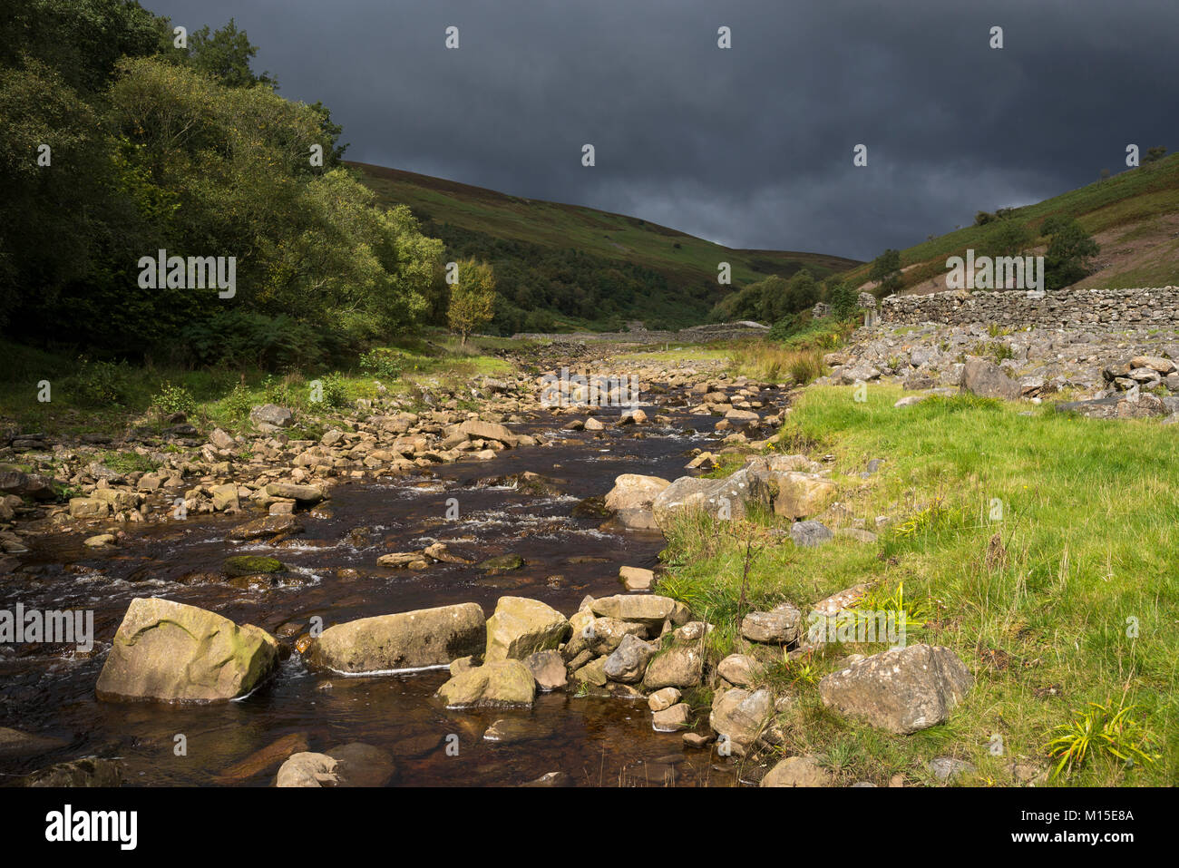 Gunnerside beck in Swaledale, North Yorkshire, England Stock Photo - Alamy