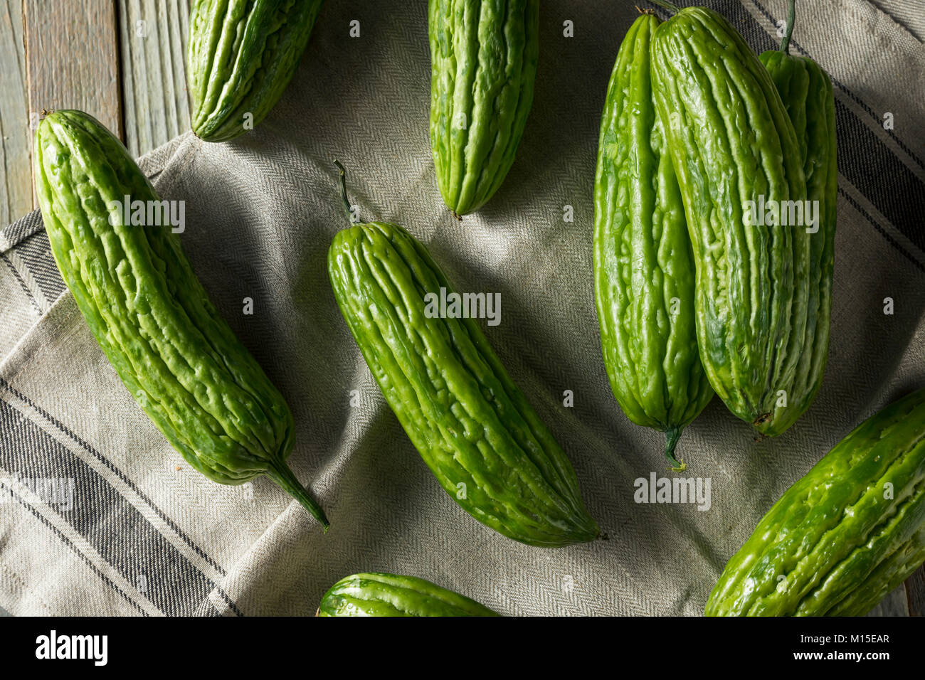 Raw bitter melon hi-res stock photography and images - Alamy