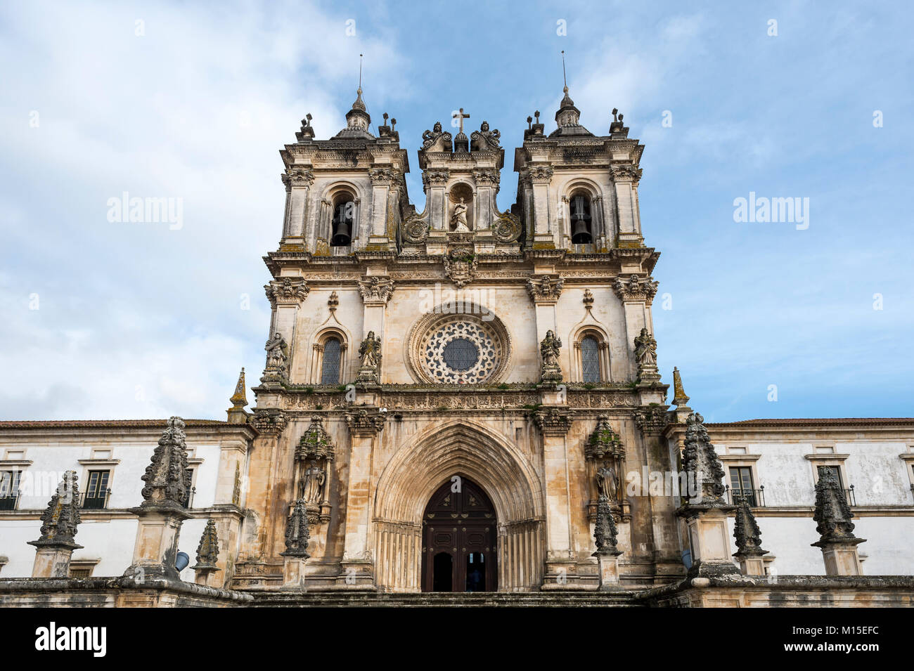 mosteiro de Alcobaça, Alcobaça Monastery, exterior, Portugal Stock ...