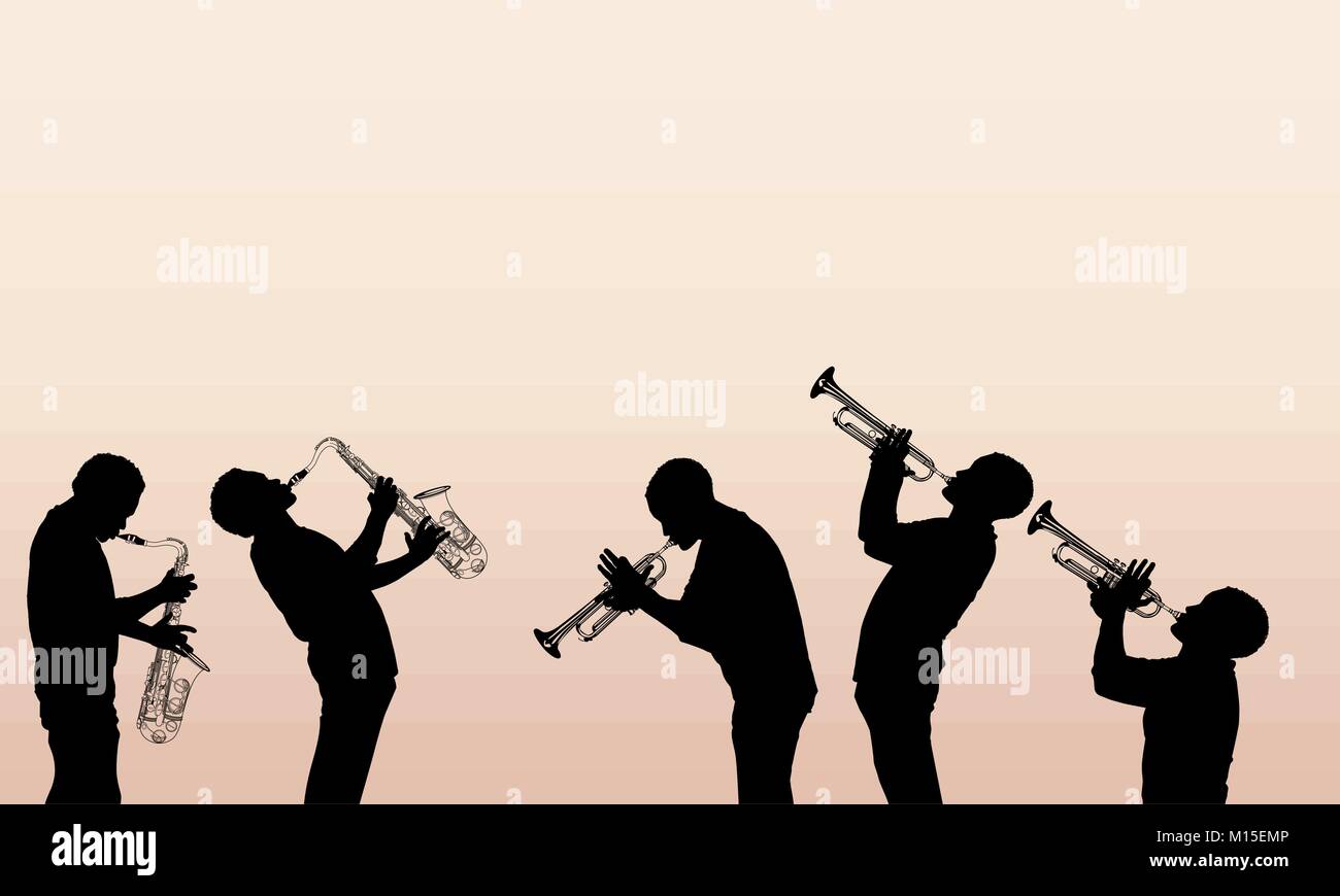 Brass instrument vector vectors hi-res stock photography and images - Alamy