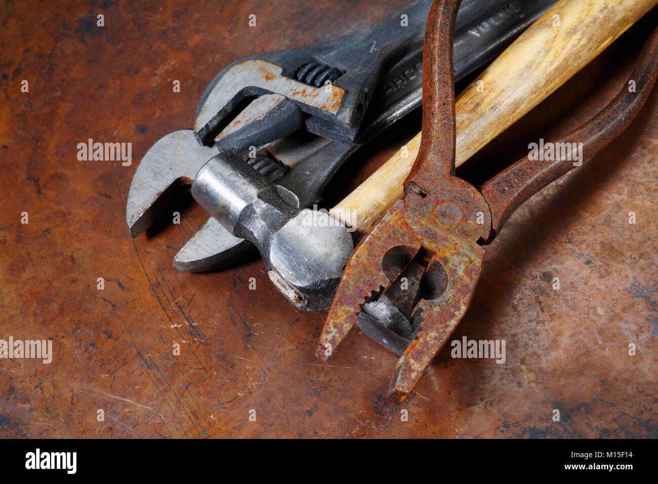 Rusty tools hi-res stock photography and images - Alamy