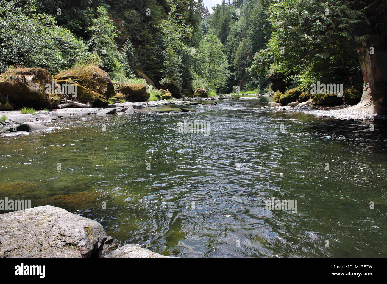 View of the Green River Gorge near the town of Black Diamond in ...