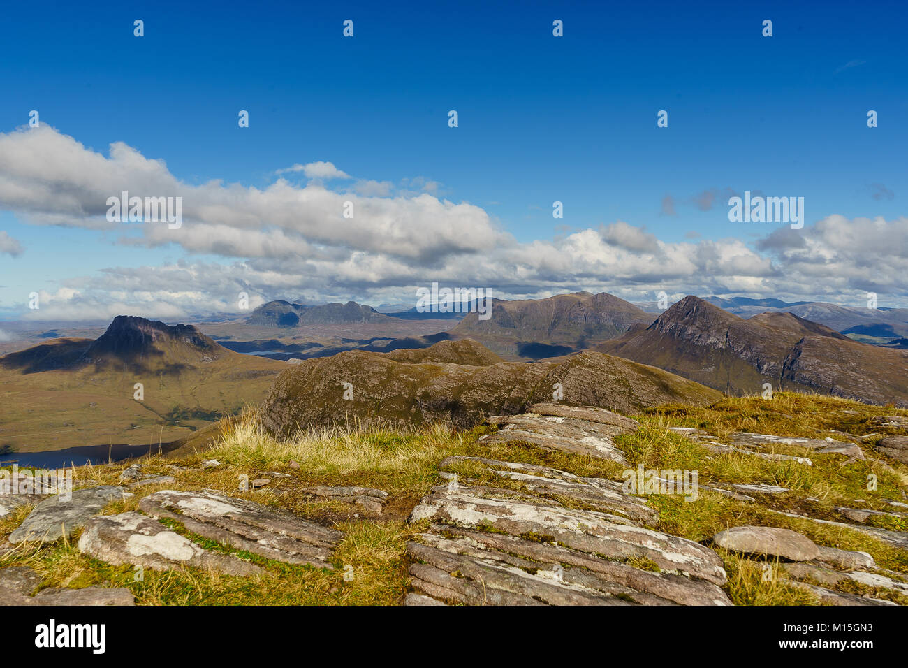 Ben Mor Coigach, Sgurr an Fhidlheir Stock Photo - Alamy