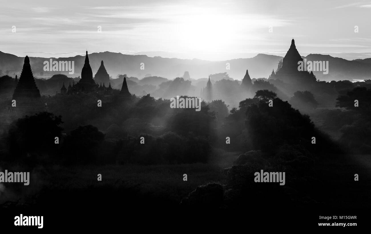Site on banks river Black and White Stock Photos & Images - Alamy